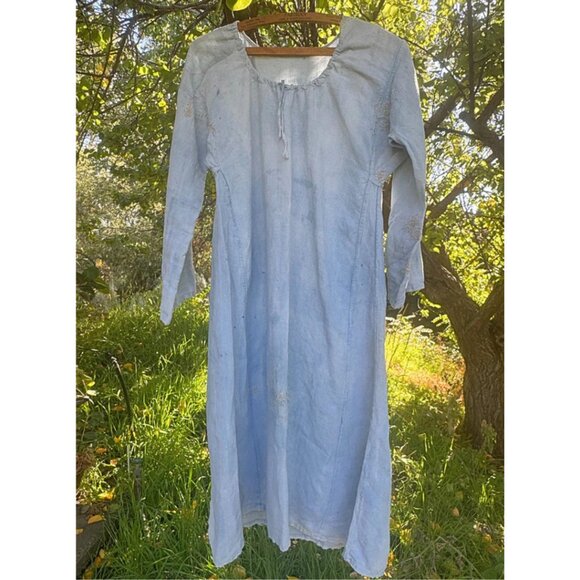 Dresses | Handmended Linen Chemise Circa 190 France | Poshmark